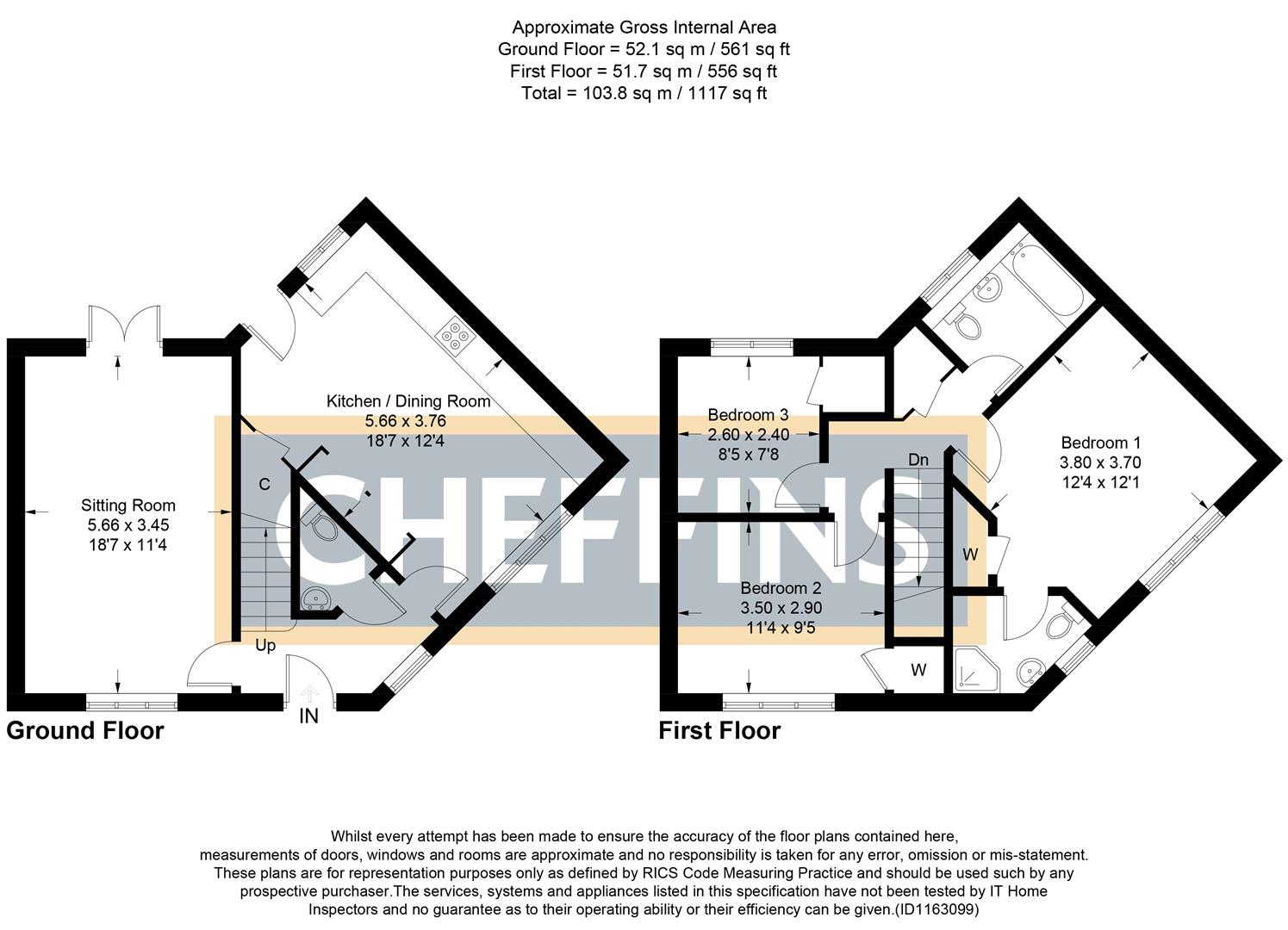 3 Bedroom for sale in Little Downham - Cheffins Ely Sales
